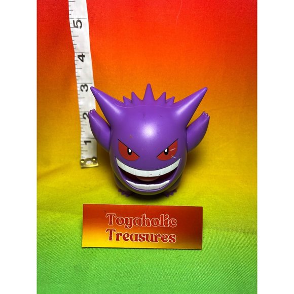 Pokemon | Toys | Pokemon Gengar Battle Feature Figure | Poshmark